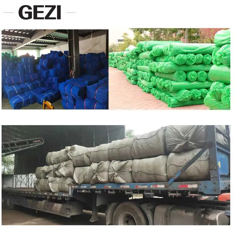 Gezi Construction Shade Net 3*50m Scaffolding Net 80g 100g Debris ...