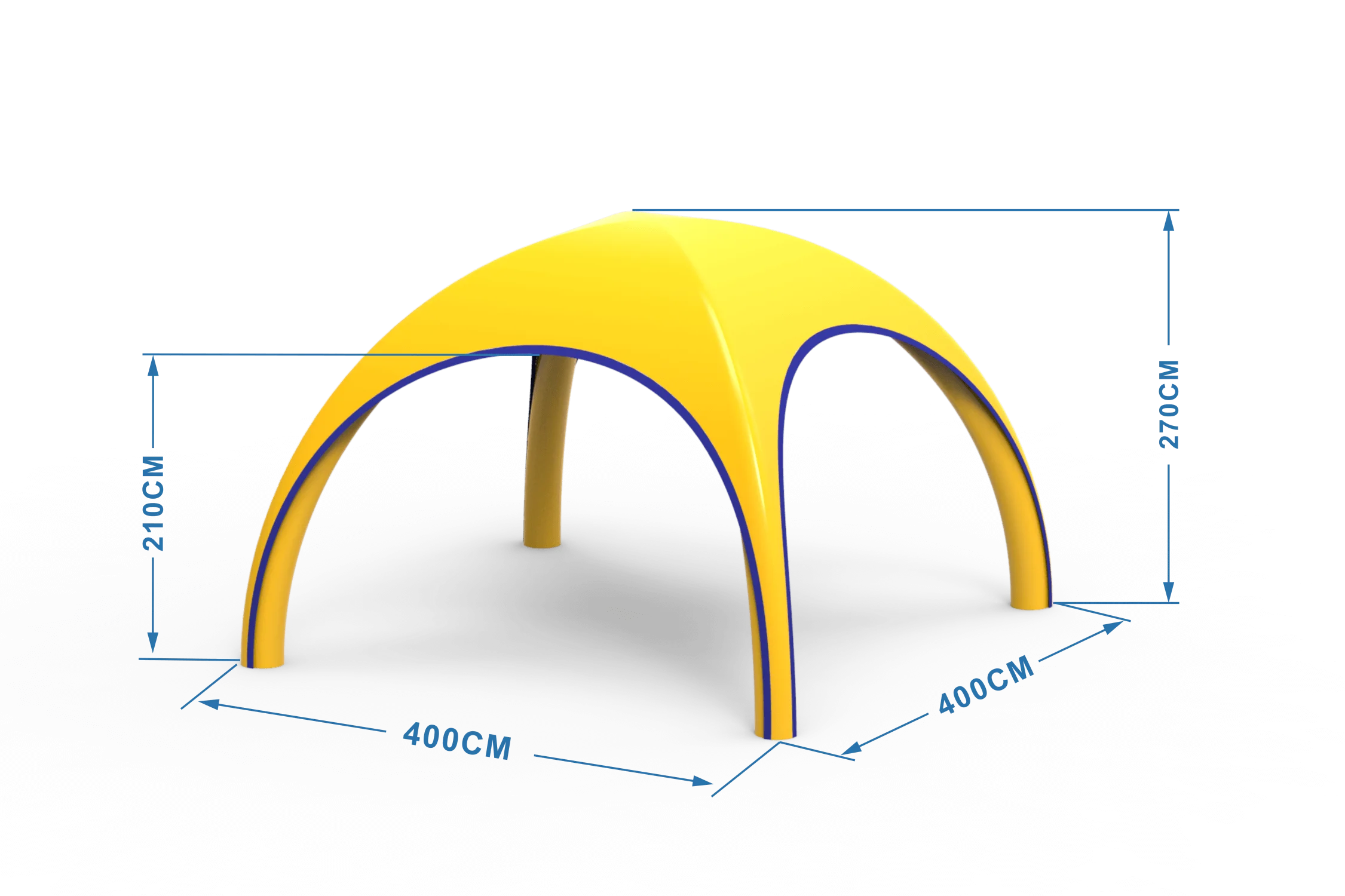 Inflatable Sealed Folding Portable Shade Expo Tent Shadow Air Marquee ...