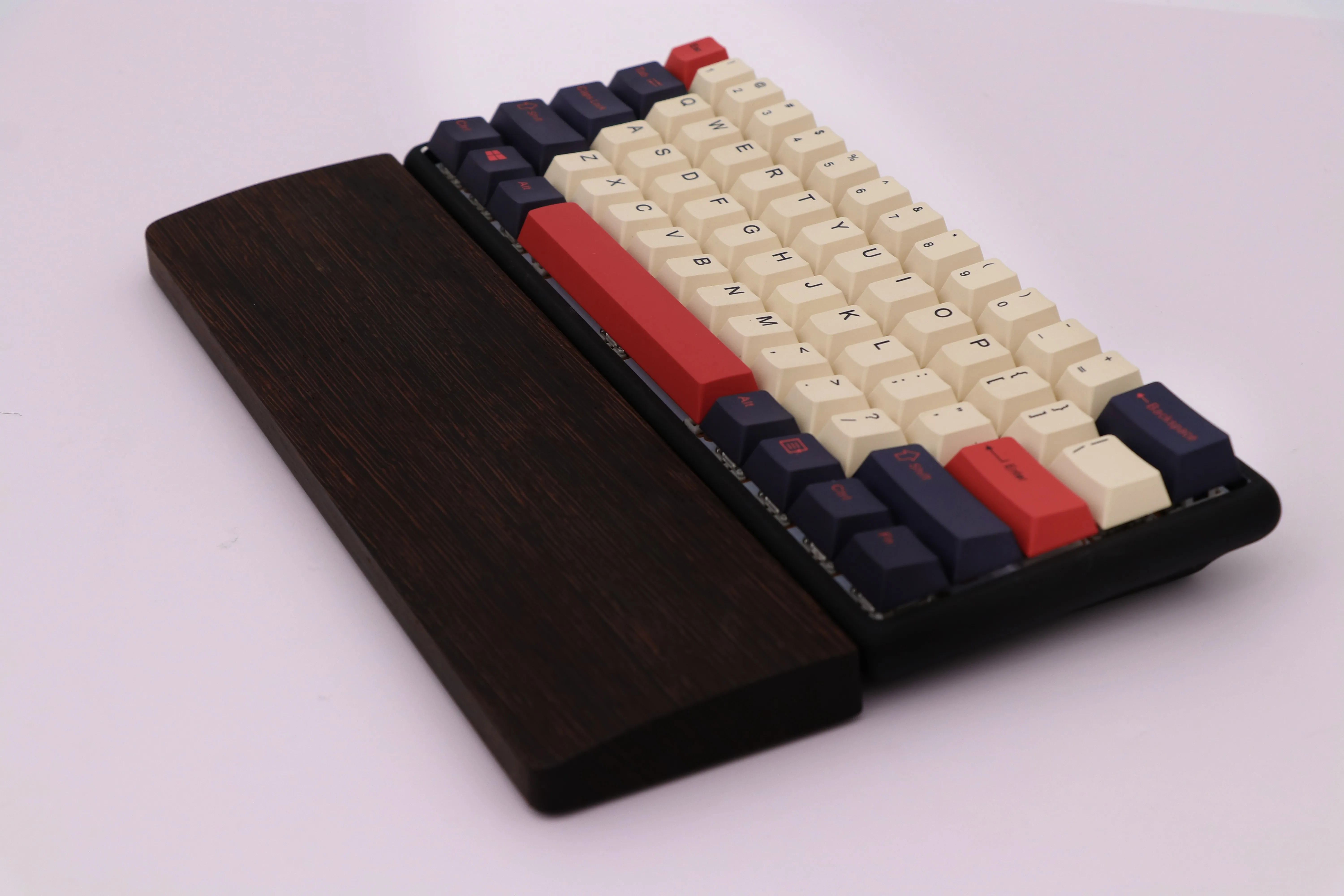 Epomaker Wooden Wrist Rest 60% Compact Keyboards Wood Wrist Rest Large ...