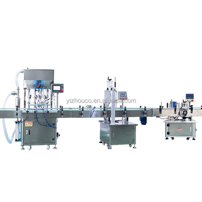 Automatic Liquid Mineral Water Plastic Bottle Fruit Juice Filling ...