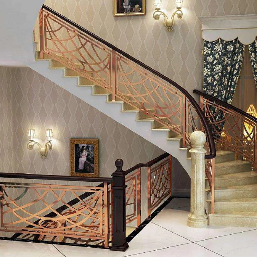 Custom Wrought Iron Stair Railings Fencing Trellis Gates Fencing ...