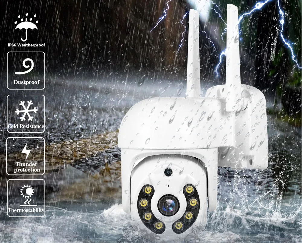 Smart Home Tuya Affordable 360 Degree Wifi Ptz 8ch Dvr Nvr Kit Cctv ...