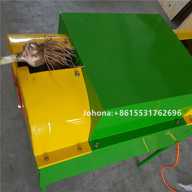 Fresh Garlic Top And Tail Root Cutting Machine Garlic Leaf And Root ...