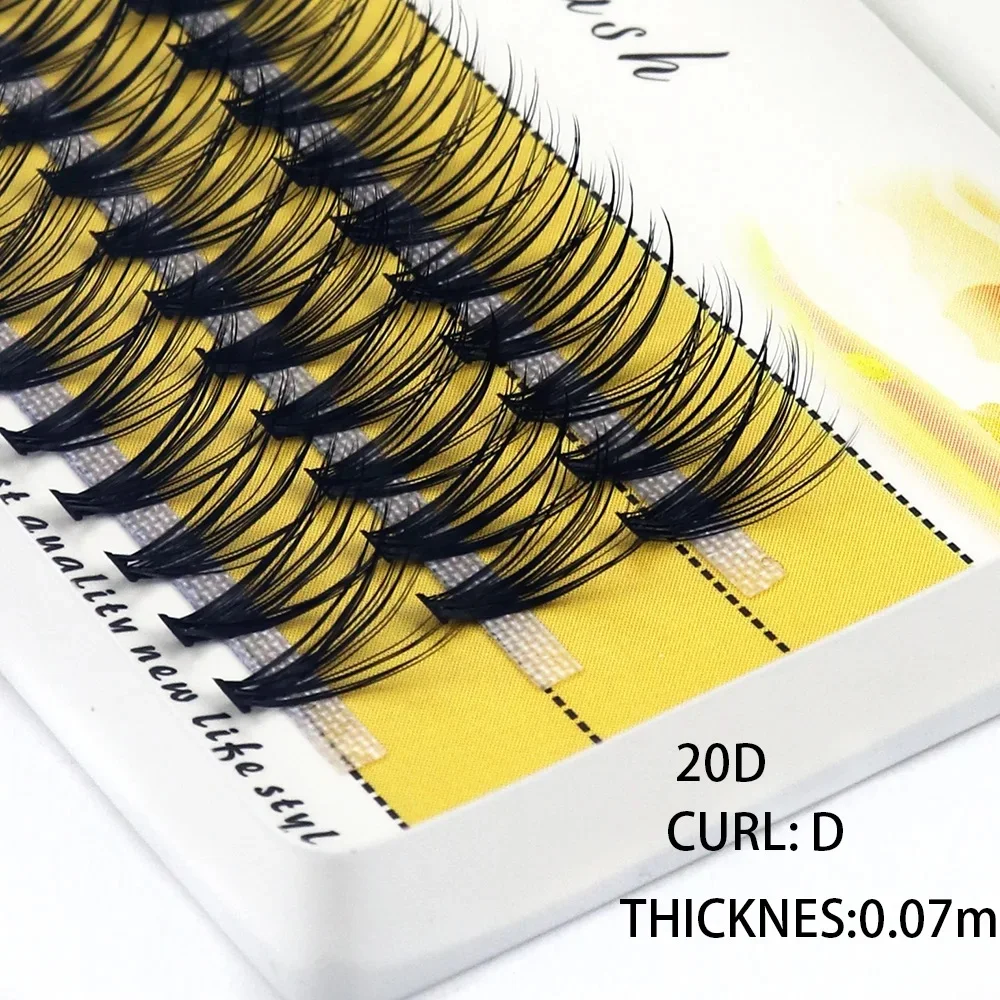 Wholesale Diy Lashes 10D/20D Custom Eyelash Individual Eyelashes 30D ...
