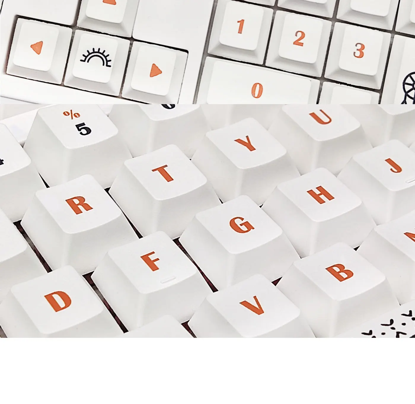 Totem Cherry Keycap Pbt Mechanical Keyboard Customized Personalized ...