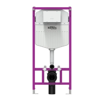 Concealed Cistern Toilet Water Tank Dual Flush Hidden Cistern Concealed ...