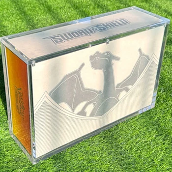 Tcg Custom Clear Pokemon Charizard Ultra Premium Collection Acrylic ...
