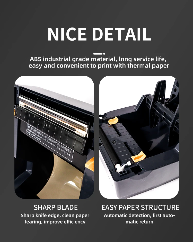 Xincode 100mm Waybill Sticker Label Printer - Wireless Barcode Thermal ...