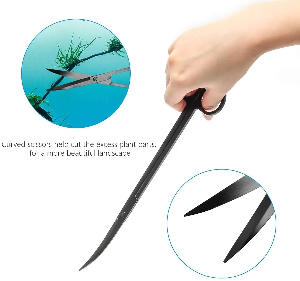High Quality Home Aquascaping Tools Aquatic Tool Set 4 in 1 Stainless ...