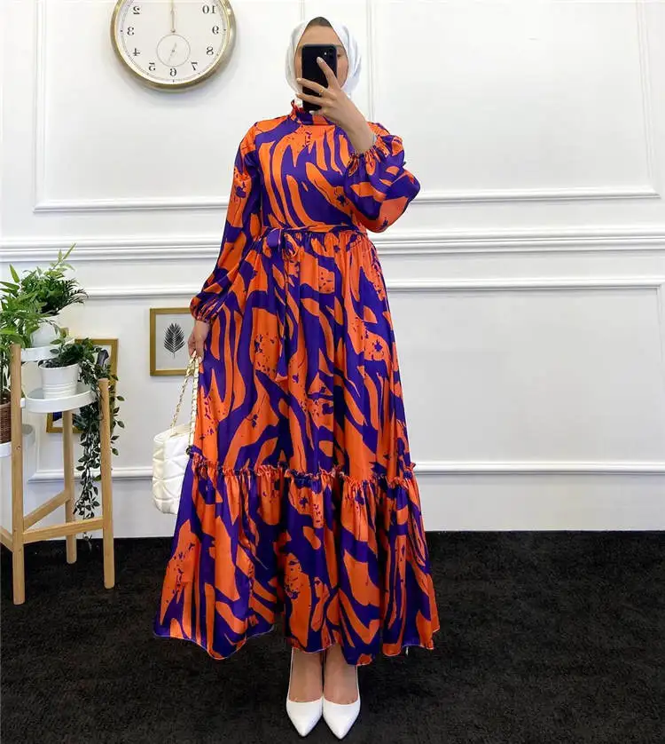 Custom Ramadan Islamic Ethnic Clothing Pattern Print Long Sleeves ...