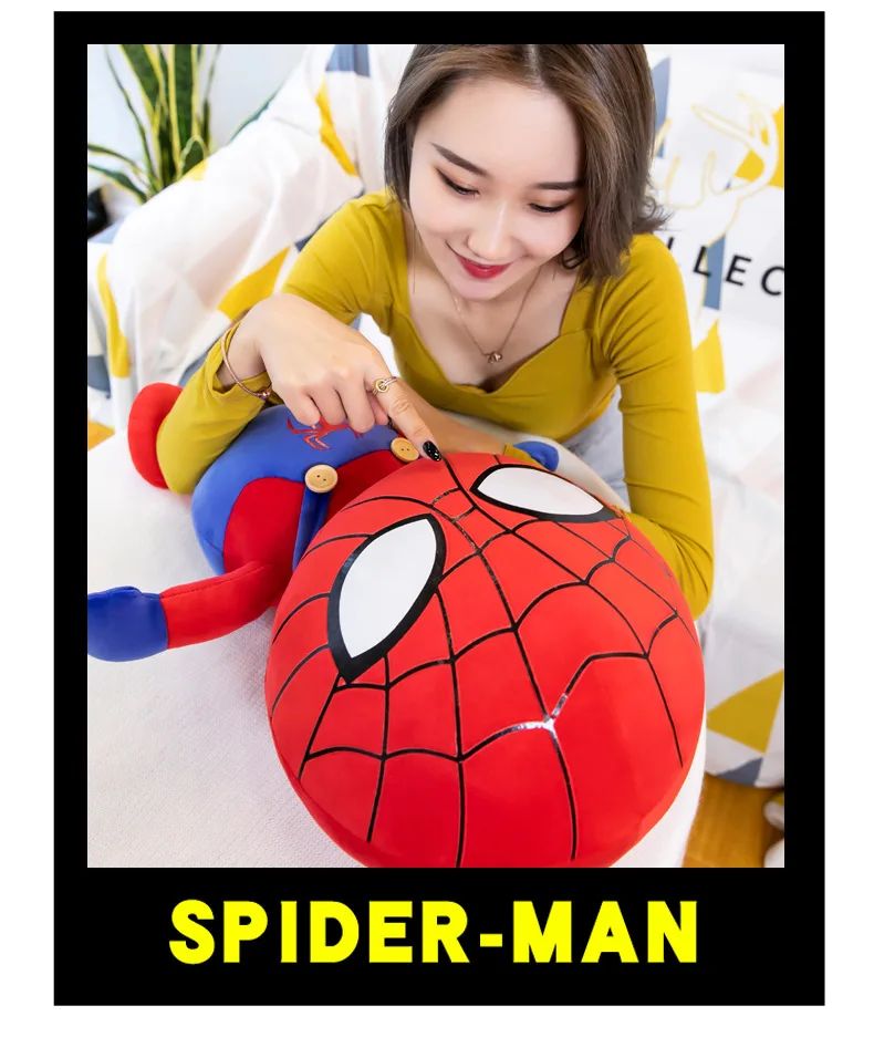 New Design Cartoon Spider-man Plush Doll Classic Reduction Spider Plush ...
