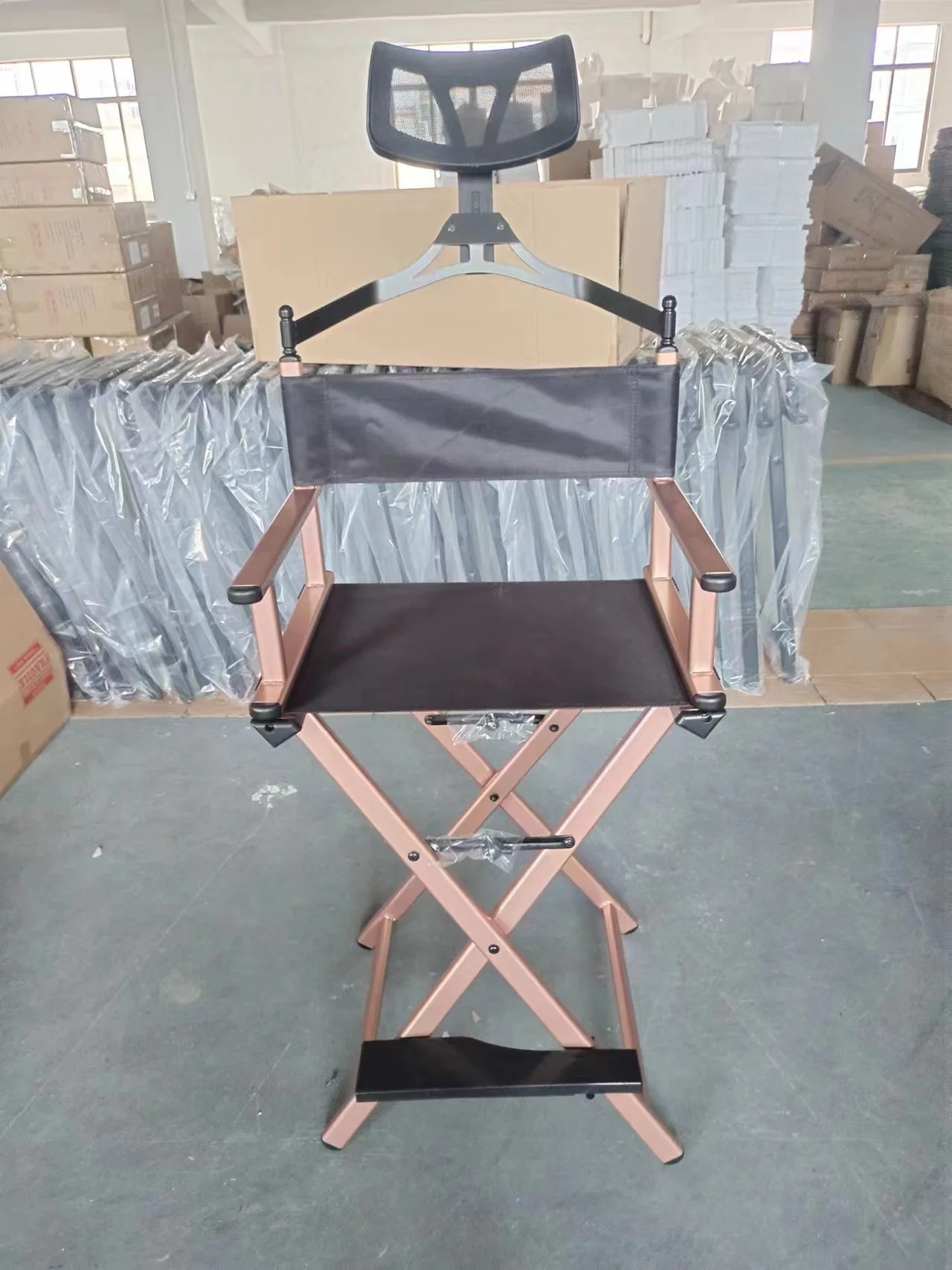 Outdoor Portable Barber Furniture - Foldable Makeup Chair