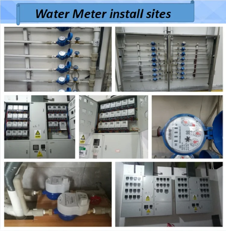 Electromechanical Synchronous Dn15 Wireless Water Meter Multi Jet ...