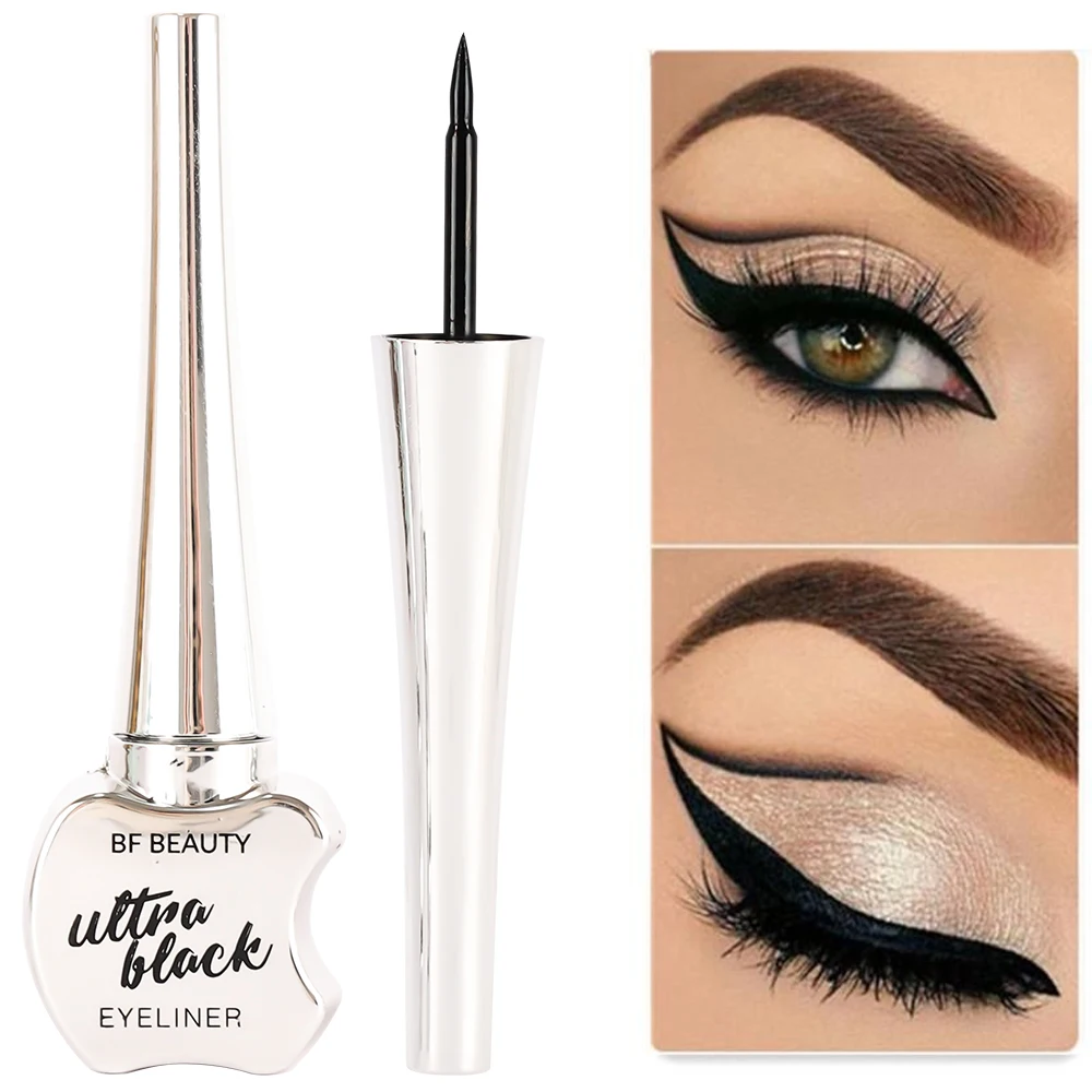 Bulk Silky Smooth Curved Tip Eyeliner Cruelty Free Color Custom Water ...