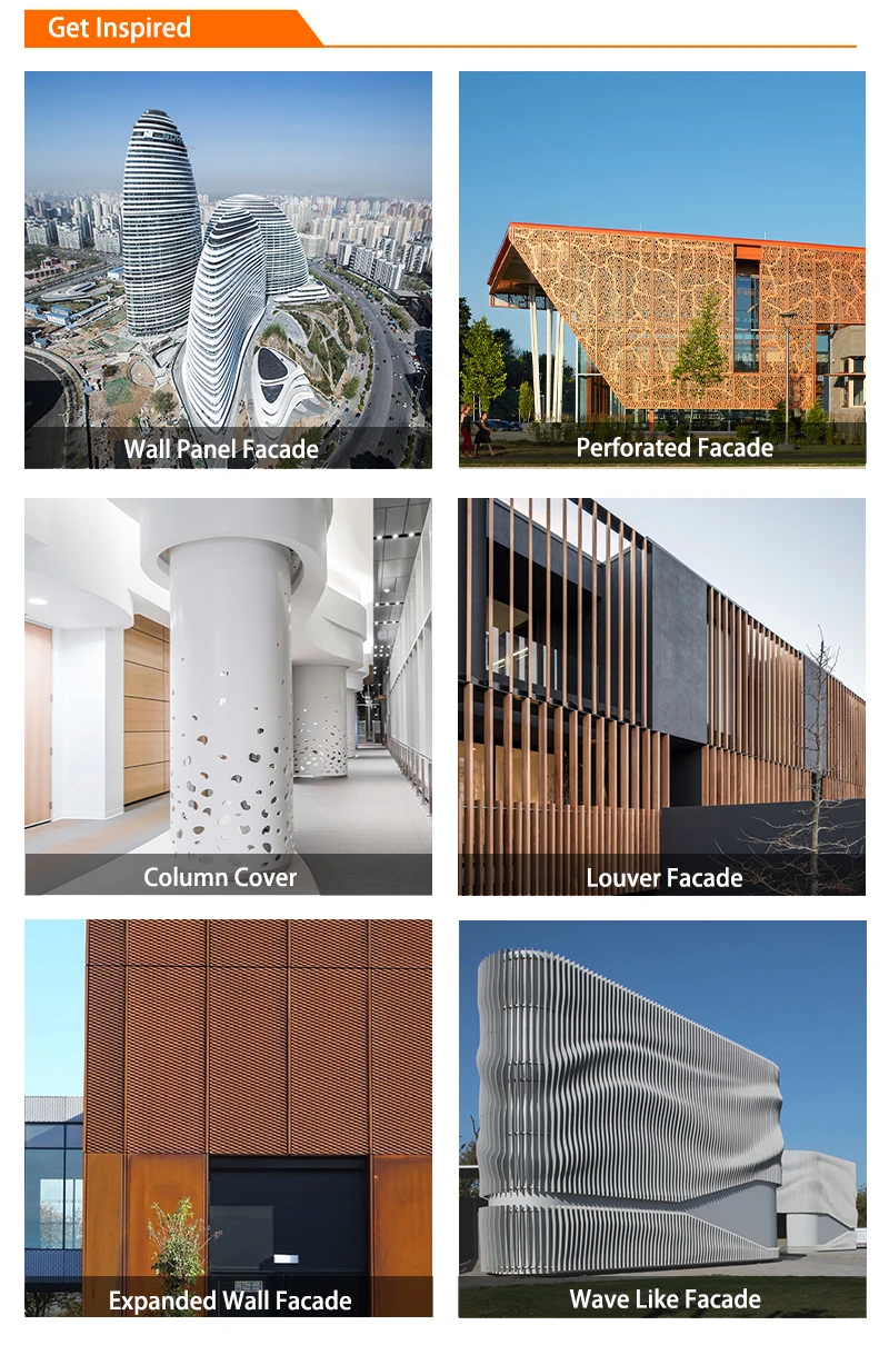 Aluminum Facade Cladding, Outdoor Wall Baffle -Alibaba.com