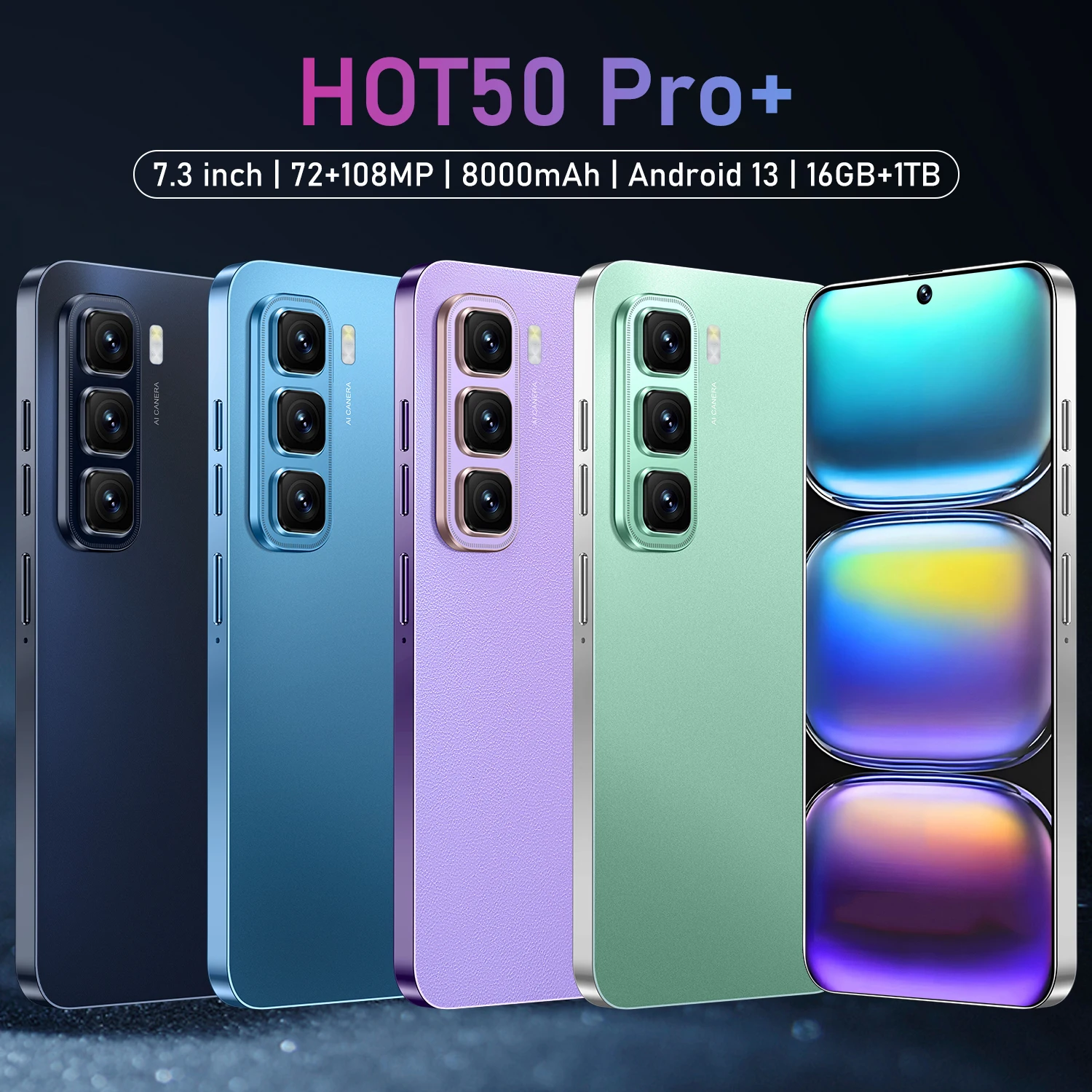 Infinix Hot50 Pro+ 5G - High Memory Mobile with Google Play
