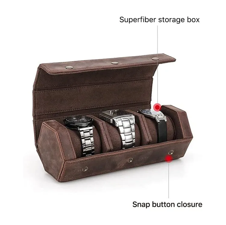 Iso Factory Oem Friendly Recycled Leather Watch Packaging Box And ...