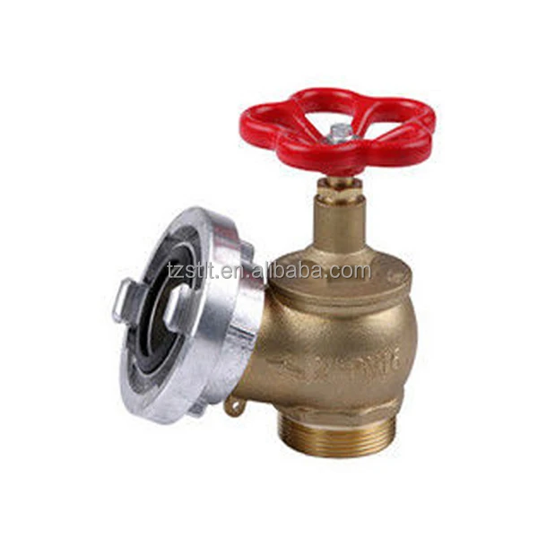 Dn25 11/2inch Brass Fire Hydrant Valve For Fire Fighting Fire Hydrant ...