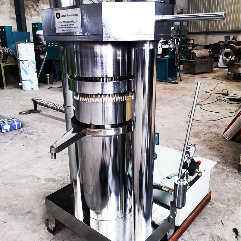 Hydraulic Cold And Hot Oil Extraction Machine Soybean Oil Extraction ...