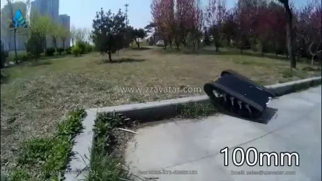 Avt-6t Smart Rubber Track Robot Chassis Inspection Crawler Robotic ...