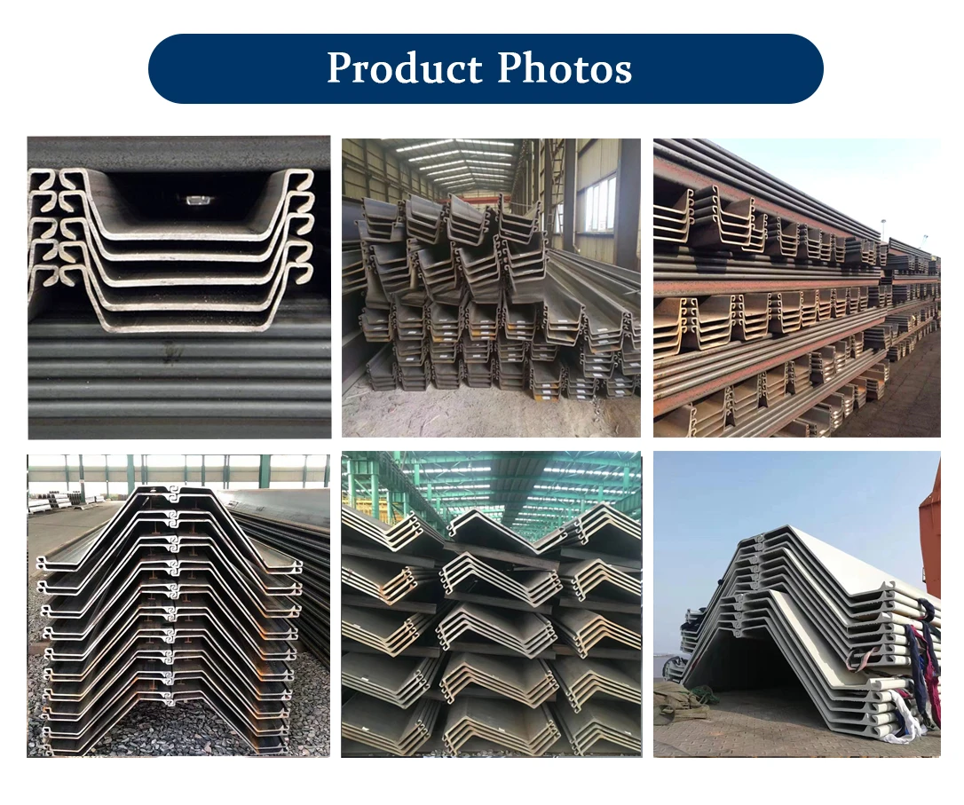 Standard Larsen Steel Sheet Pile Price Per Ton Type 3 Hot Rolled Steel ...