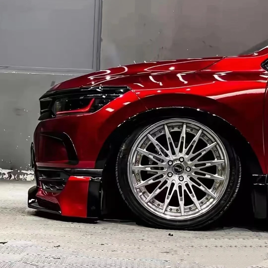 Wholesale PET Liquid Dragon Blood Red Car Vinyl Wrap