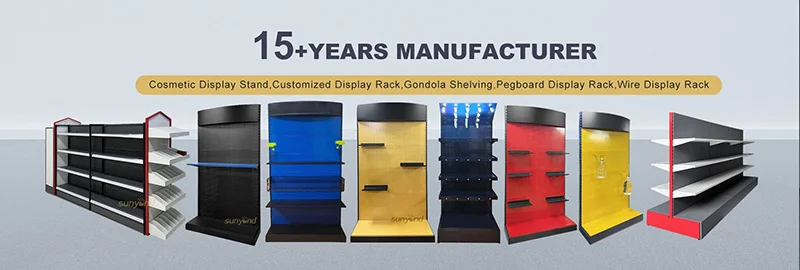 Convenience Store Display Cabinets With Racks Retail Display Rack ...
