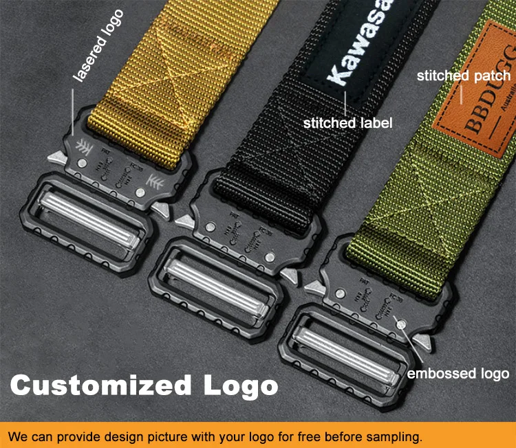 Custom Adjustable Man Duty Outdoor Nylon Webbing Tactical Belt| Alibaba.com