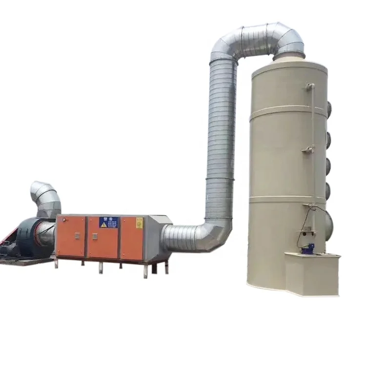 Purification Tower CO2 Scrubber Gas Cleaner Wet Scrubber Absorption ...