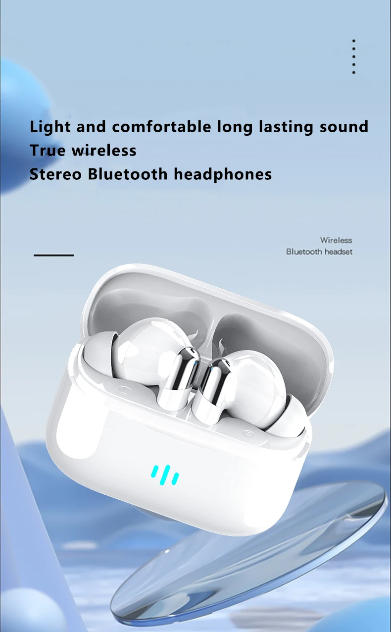 Anc Gamer Neck Band Wireless Earphones Gaming In-ear Earphones Headband ...