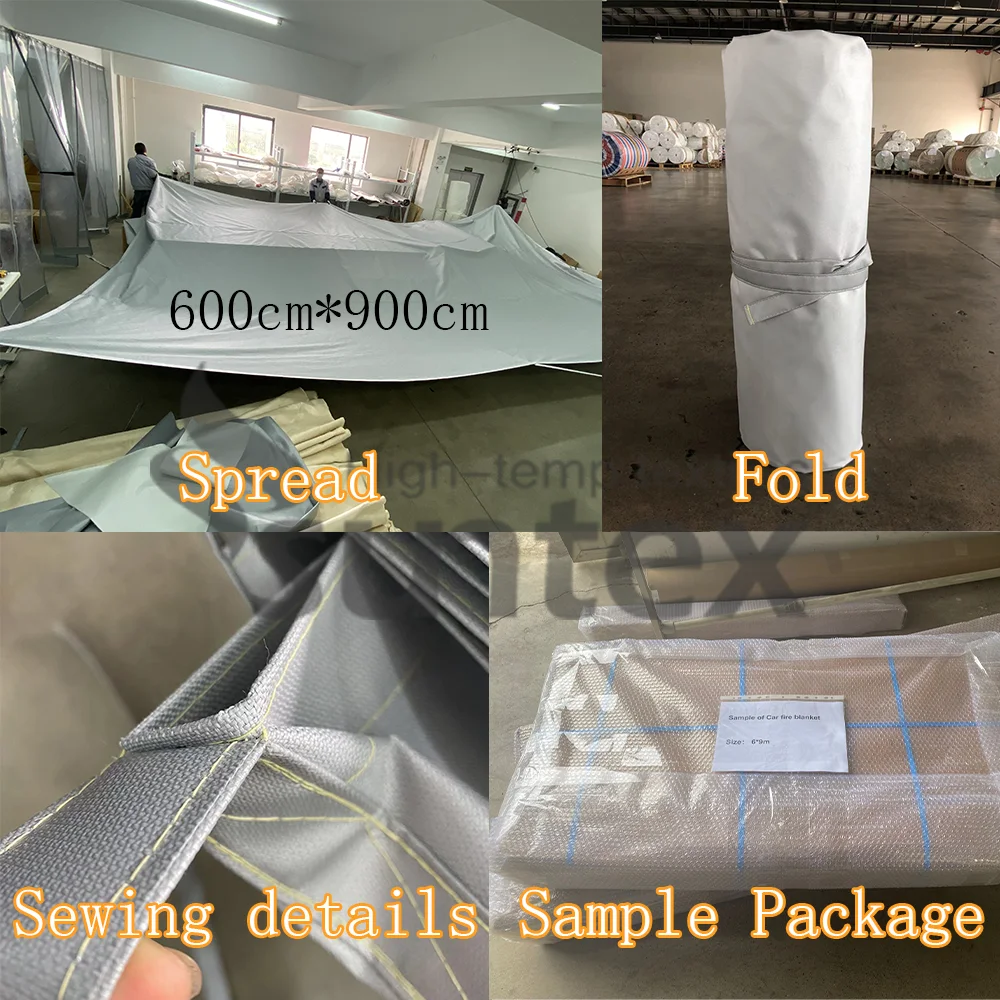 Costom Logo Fire Cloak New Electric Vehicle Ev Car Fire Blanket - Buy ...