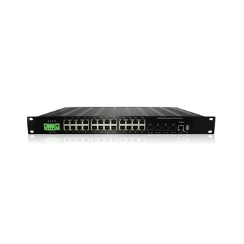 L3 24port Gigabit Managed Poe Network Switch With 4*1/10g Sfp+ Fiber ...