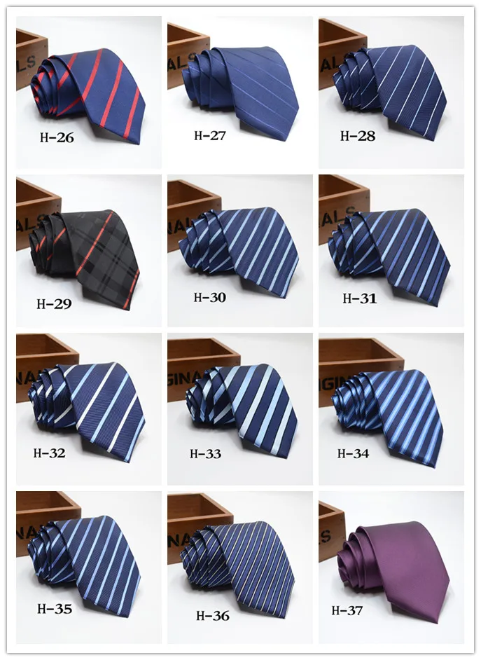 PLT02 Men's Business Formal Ties 100 Different Colors and Patterns ...