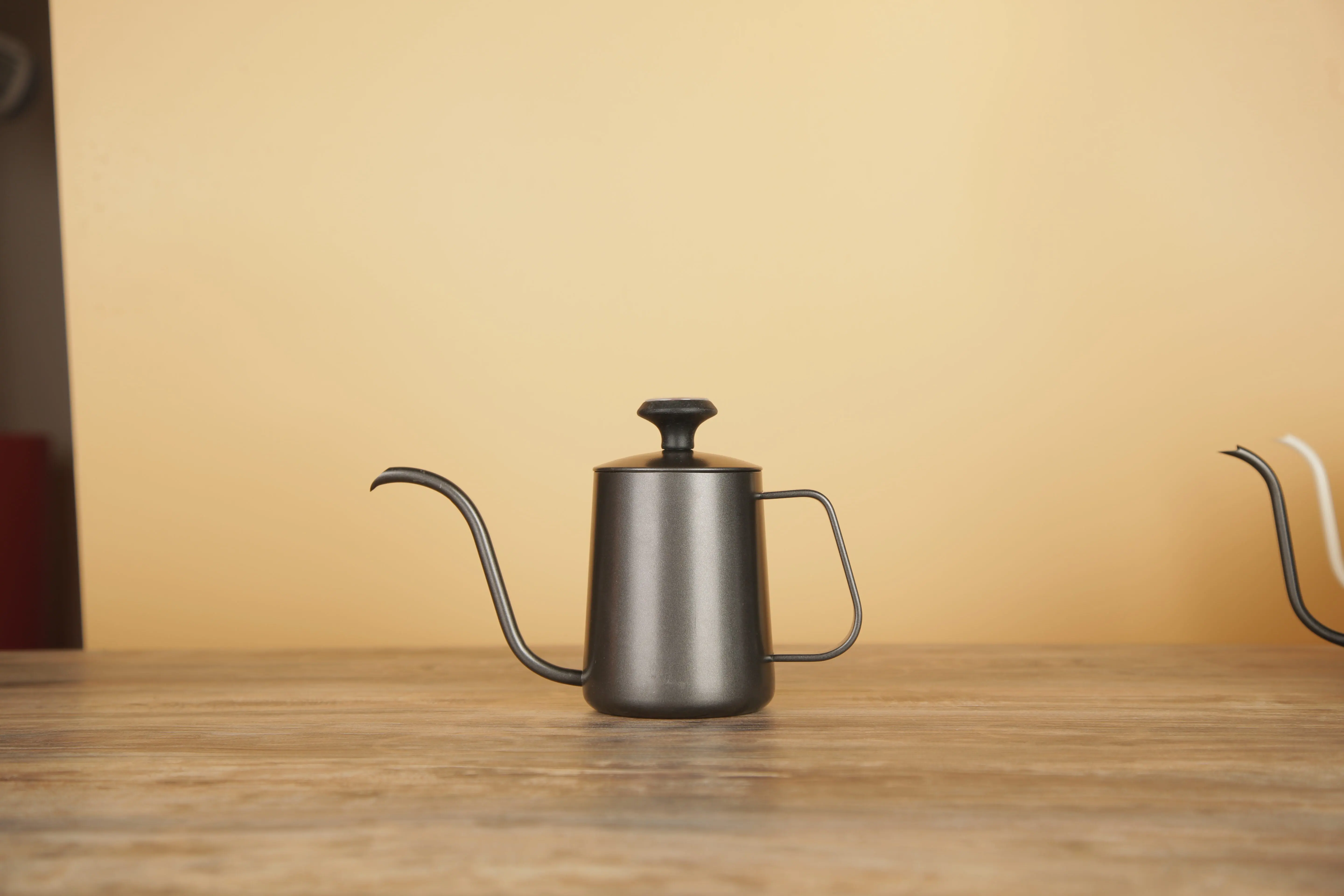 Hot Selling New Design Stainless Steel Goose Neck Coffee Kettle Black ...