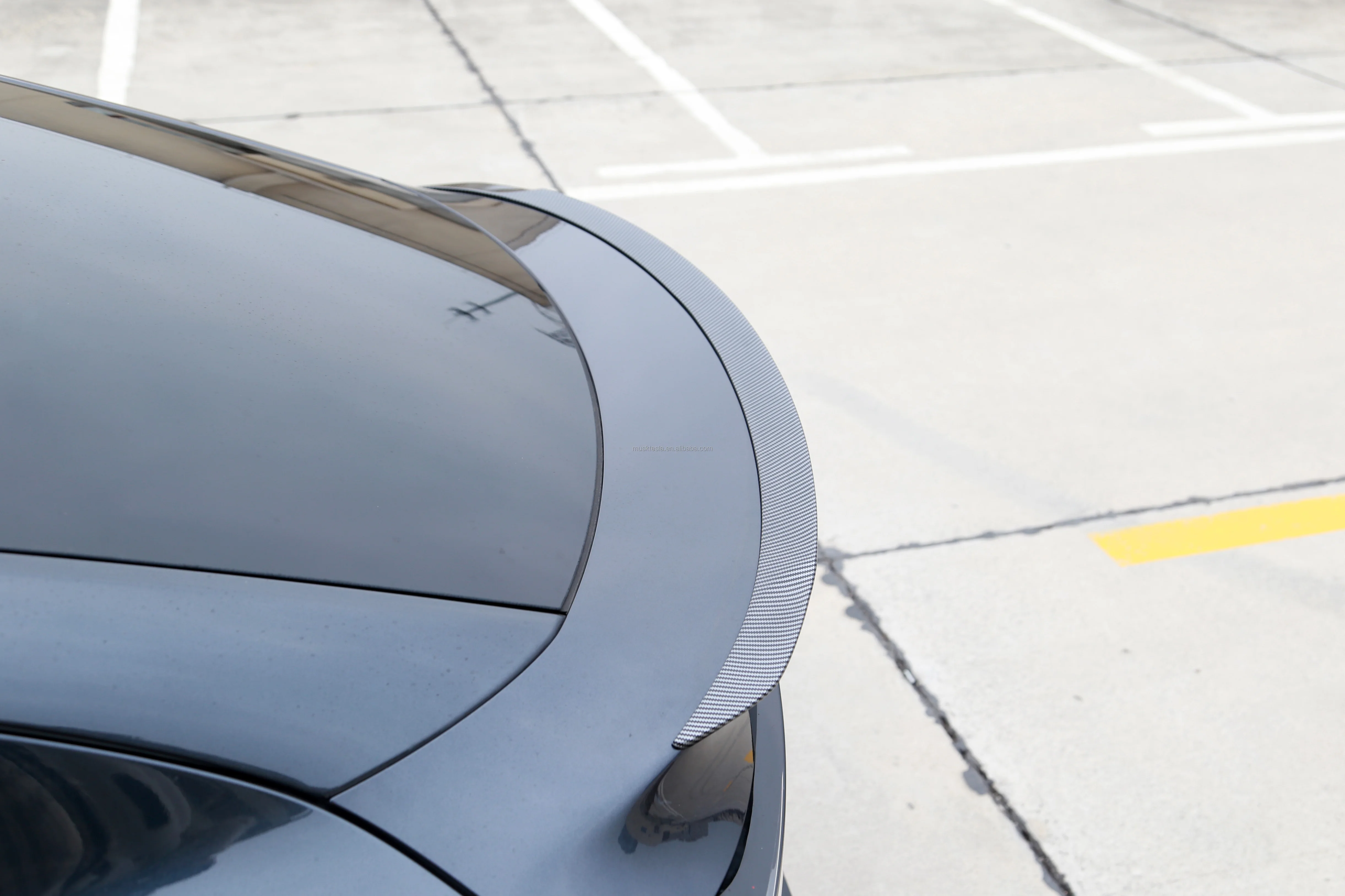 ABS Rear Trunk Spoiler Wing Lip for Tesla Model Y Juniper Performance ...