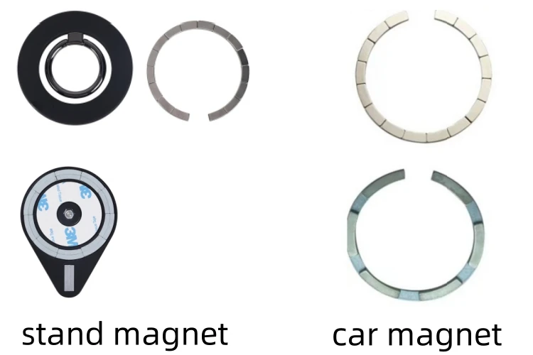 Auto Charging Magsafe Magnet Array For Phone Case Magsafe Ring Magnet ...