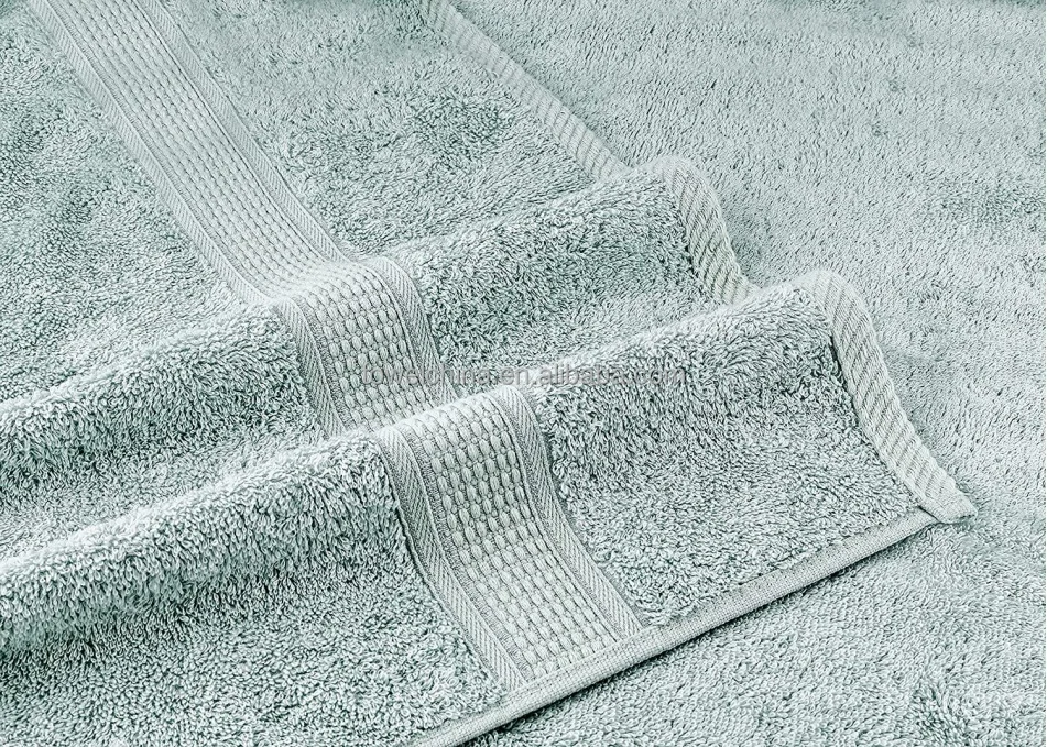 Hotelier Luxury 5 Star Hotel Pure White 100% Organic Cotton Jacquard ...