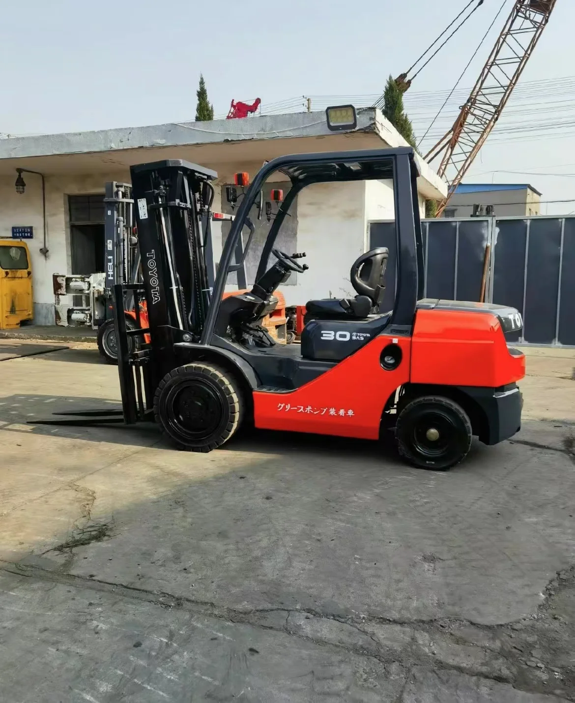 Japan Original Toyota 3ton Fd30 Used Forklift In Good Condition - Buy Toyota Forklift 30 3t ...