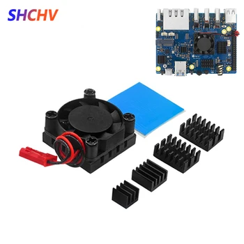Orange Pi 5 Plus Dedicated Cooling Fan And Heatsink Active And Passive ...