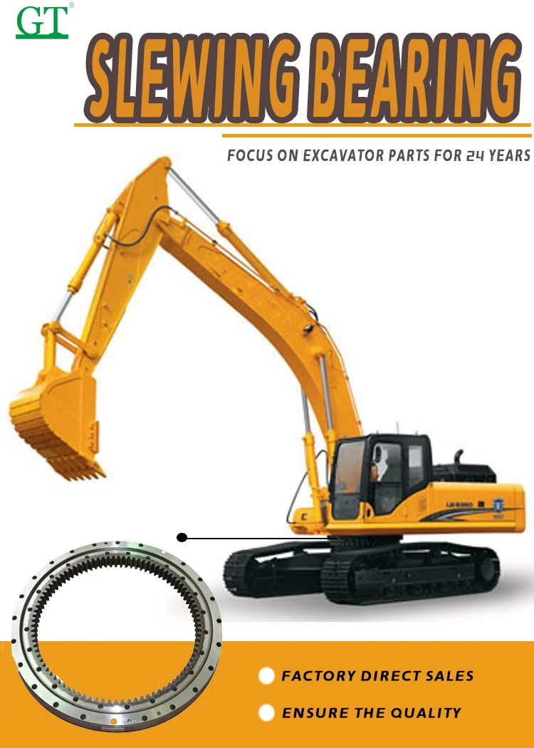 Oem Sy215 Pc200 R210 Slewing Ring Turntable Bearing Excavator Swing ...