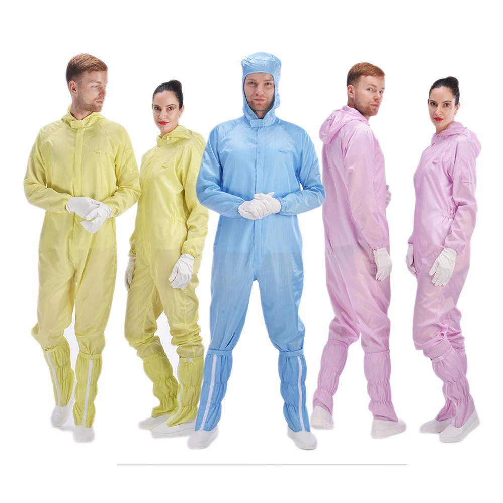 Custom Logo Antistatic Work Uniform Gown Overalls Clothing Esd ...