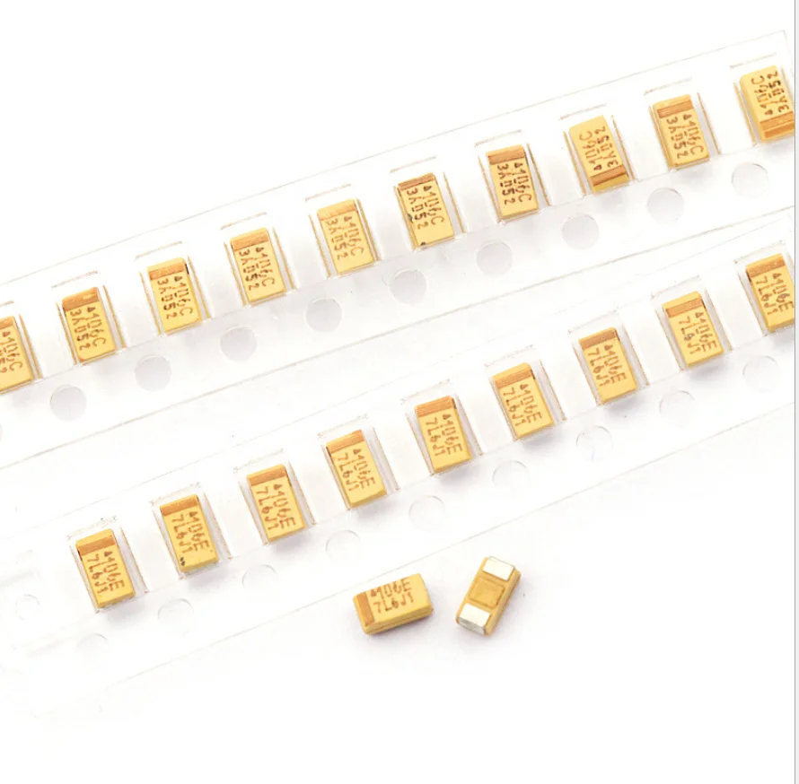 Tantalum Capacitors - Reliable 100uf 6.3V TAJC107K006RNJ