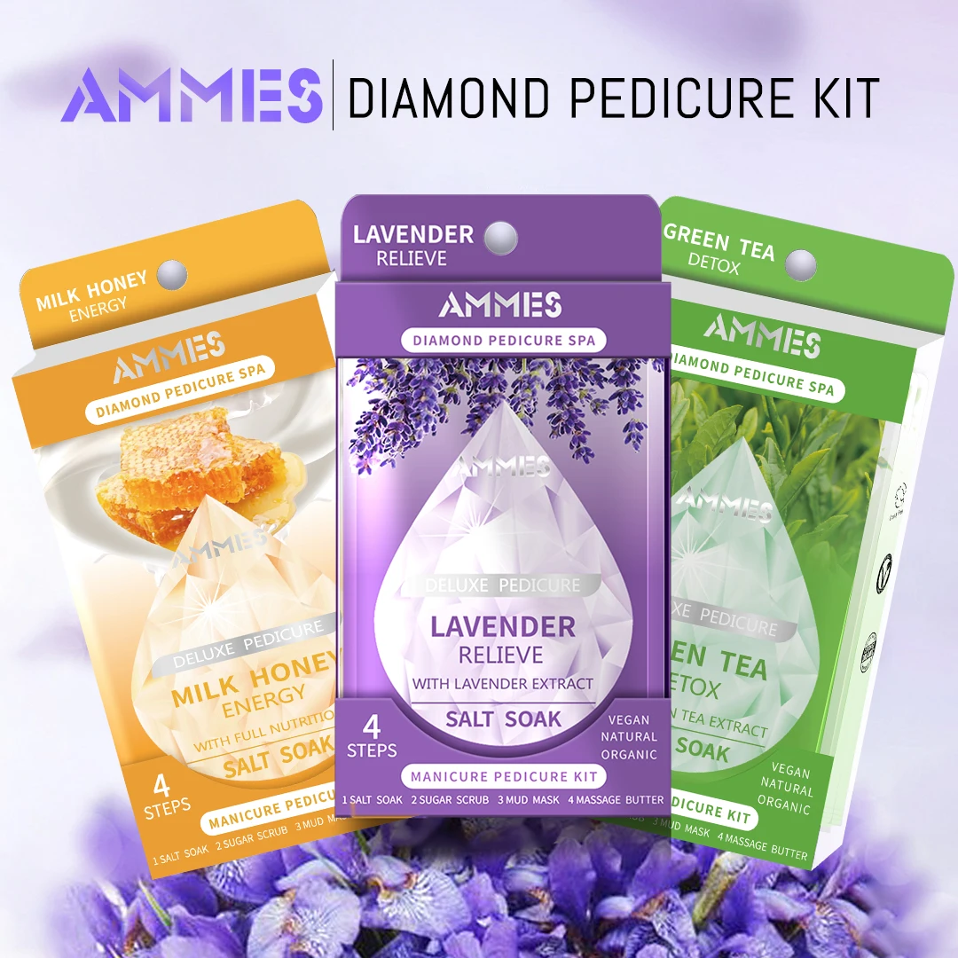 Deluxe Pedicure Kit 4 Step Manicure Pedicure Products Nail Supplier ...