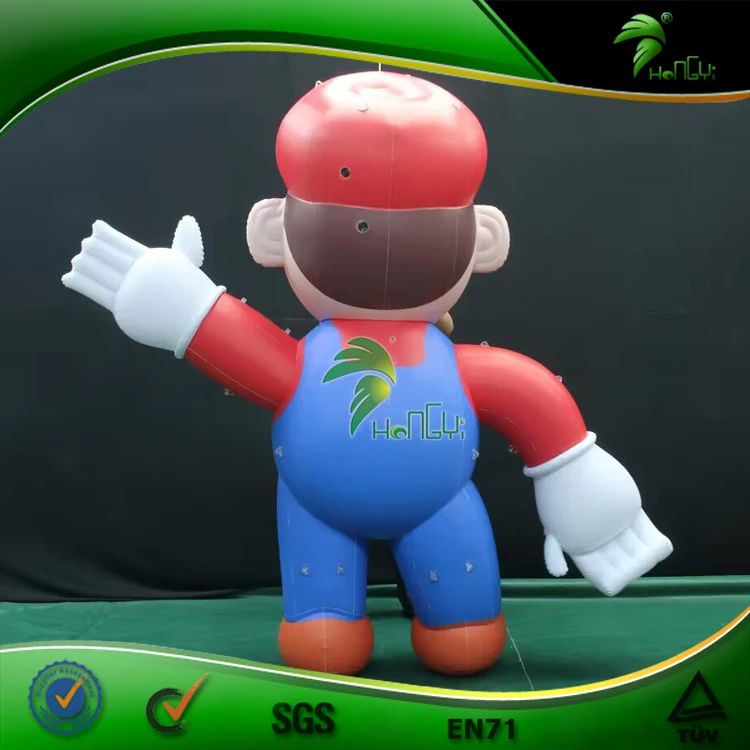 Hongyi Custom Giant PVC Inflatable Mario Mannequin Inflatable Cartoon ...