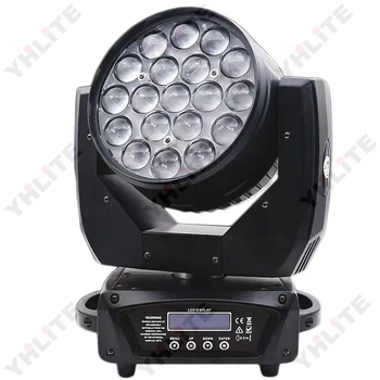 Factory Price Stage Lighting Mac Aura 19x15w Led Moving Head Light Rgbw ...