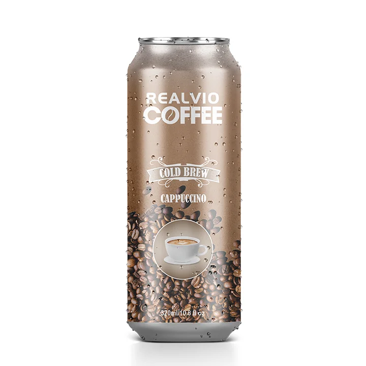 Vietnam Realvio Coffee - Cold Brew Coffee Cappuccino In Aluminum Can ...