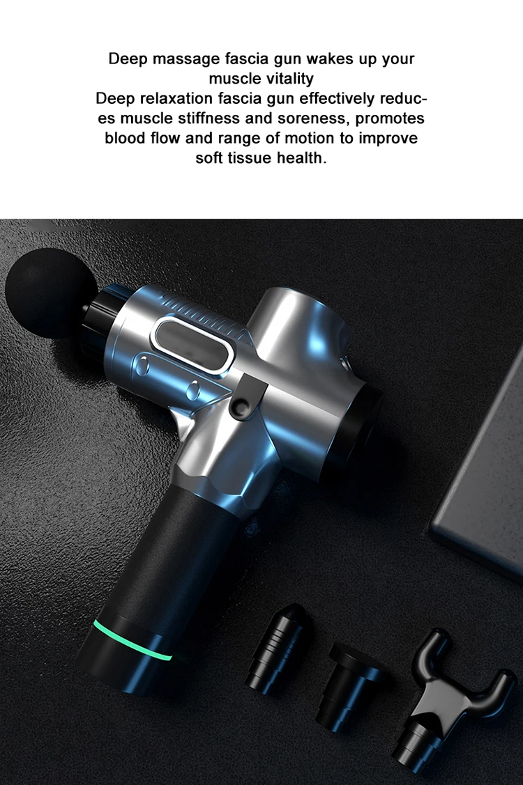 Factory Relax Recovery Rechargeable Deep Tissue Gun Massager Portable ...