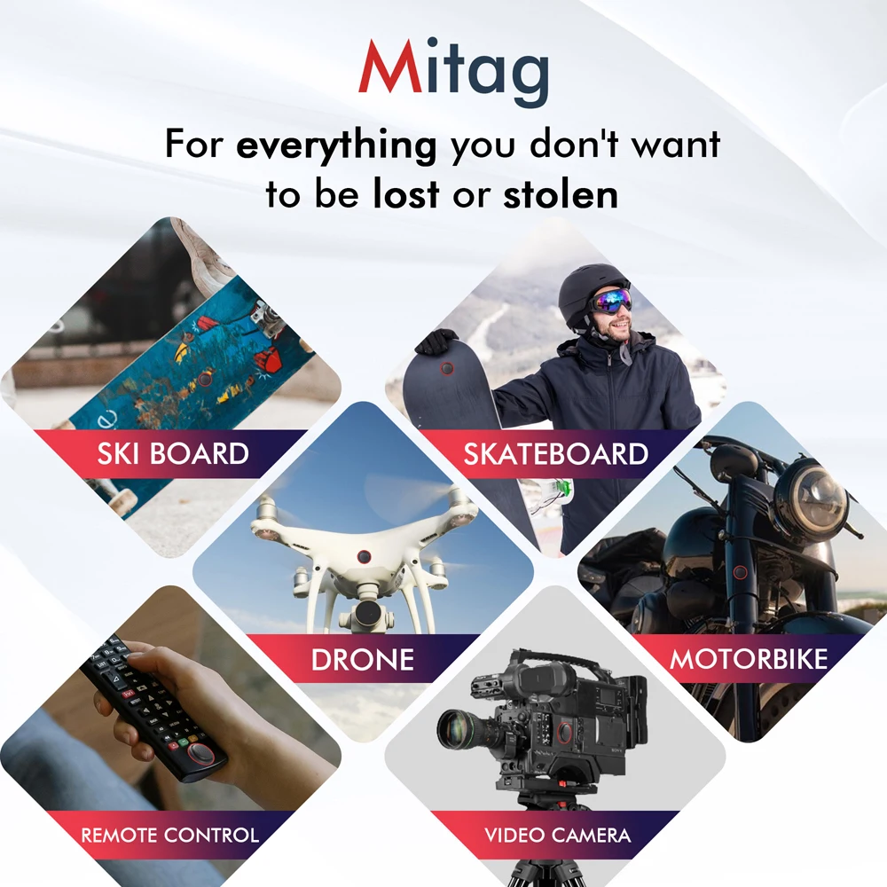 IP67 Waterproof Smart GPS Tracker - Ideal for Bikes & Skates