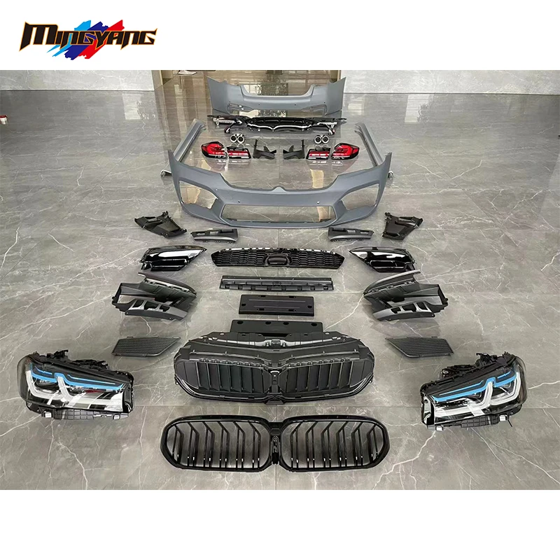 New Arrival G30 To F90 Bodykit Lci M5 Style Upgrade Kit Car Bumpers Led ...