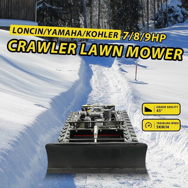 Home And Commercial Use Mini Rc Tractor Mini Robot Gas Smart Snow Plow ...